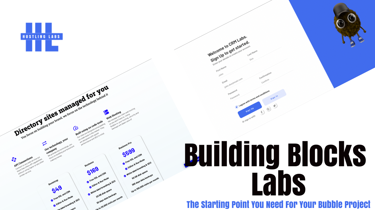 Codeless Wizard Template | Bubble